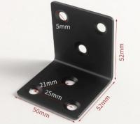 China L Corner Brackets 1.7mm Thickness Customized Logo 0.2 Kg Gross Weight for sale