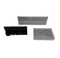 China OEM Aluminum Profile Manufacturer Electronics Aluminium Heat Sink Customized Black Anodized  CNC Machined Heat Sink for sale
