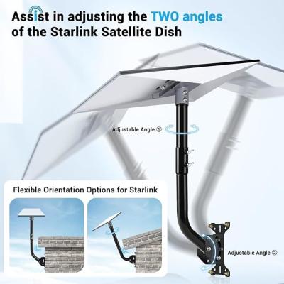 China Adjustable Wall Roof Mount Starlink Gen3 Bracket Set for sale