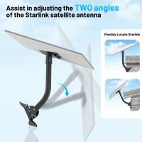 China Adjustable Wall Roof Mount Starlink Gen3 Bracket Set for sale
