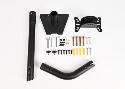 China Starlink Gen3 for V4 Third-Generation Metal Bend Pipe Base Mounting Bracket Exterior Wall Pipe Support Antenna Mounting Bracket for sale