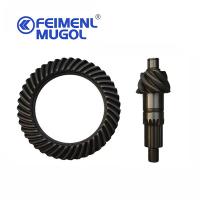 China 5-41200-023-0 NPR 6X37 6X39 7X39 7X41 7X43 crown pinion gear isuzu spare parts for sale