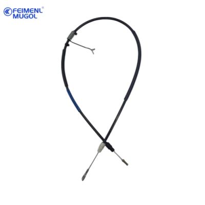 China Reliable and Genuine 7C19-2A809AA Handbrake Cable, Left Rear Position, suitable for Ford Transit V348, built to 1570mm for sale