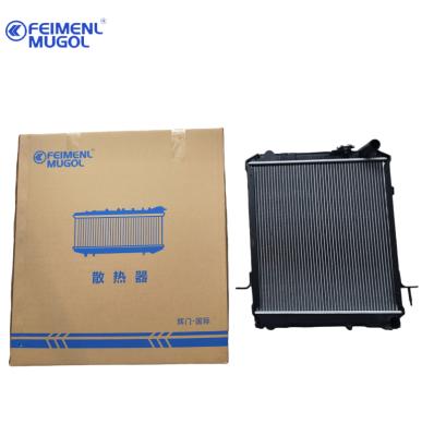 China Heavy-Duty 1301020-850 OEM Radiator Assembly for Isuzu 600P Diesel Engines, built with reinforced materials to withstand high operating temperatures. for sale