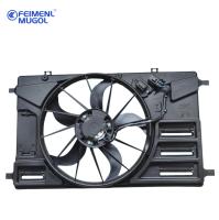 China High-Performance BK21-8C607BB Single Blade Electric Cooling Fan for Ford V362 Diesel Applications, designed to provide efficient heat dissipation. for sale