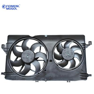 China Genuine Replacement EFN1-19553-AA Electric Cooling Fan for JMC Kaiyun Euro 4 manufactured to meet original factory specifications with precise 4-hole mounting and perfect fitment. for sale