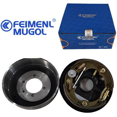 China Premium OEM-Quality Parking Brake Drum Assembly DN1-2598-EA for JMC Kaiyun Euro 4 Light Trucks, engineered for reliable hand brake performance. for sale