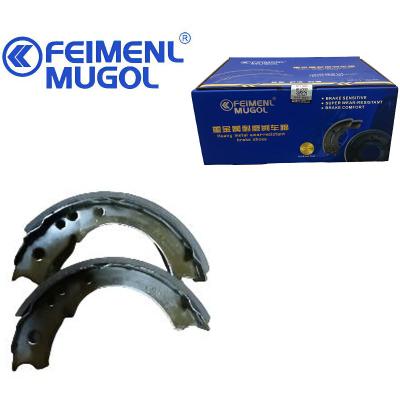 China High-Strength K4450 OEM Parking Brake Shoe for Isuzu NHKR Trucks, built with premium materials for maximum durability. for sale