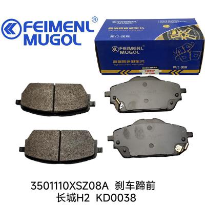 China Advanced Friction Technology 3501110XSZ08A Brake Shoe for Great Wall H2, improving braking response and vehicle control. for sale
