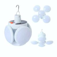 China Solar Rechargeable Ip40 Football Led Bulb With Battery for sale