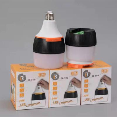 China Emergency 30w Indoor Led Light Bulbs Black Housing for sale