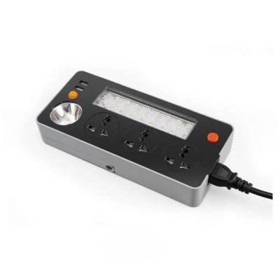 China 8000K Switch Usb Camping Plug Sockets Rechargeable Home Outdoor With Emergency Light for sale