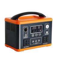 China New Design 510WH Power Station portable 500w Outdoor Household Power Station for Emergency or Camping for sale