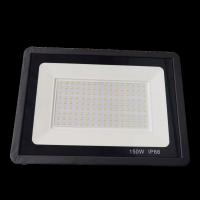 China Super Thin 30w 100w 150w and 200w AC LED Floodlight with Support for Garden Parking place for sale