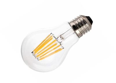China 8 Watt Candle Filament LED Light Bulbs Shopping Center Indoor Lighting for sale