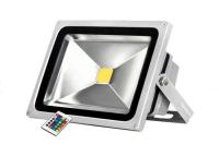 China Color Changing LED Spot Flood Lights 20 Watt Outdoor Building Square 149LM/W for sale