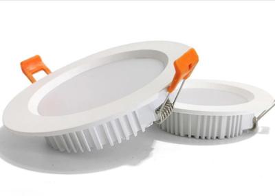 China Slim Round Led Panel Downlight 3000K For Leaving Area Input 185 - 265V for sale