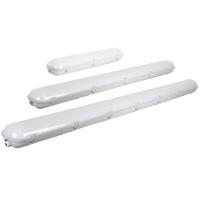 China T8 Tube PC IP65 Housing Built In Sensor Light 40w Led Tri Proof Fixture for sale
