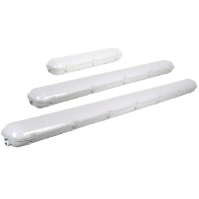 China T8 Tube PC IP65 Housing Built In Sensor Light 40w Led Tri Proof Fixture for sale