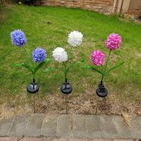 China Solar LED Landscape Flower Light with Different Design for Yard Decoration for sale