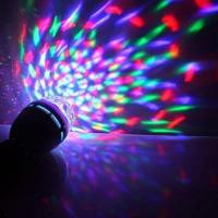 China Disco Birthday Party And Club Bar B22 Led Full Color Rotating Lamp CRI80 for sale
