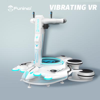 China Coin Operated Vibration 9D VR Simulator Skiing Sport Profitable for sale