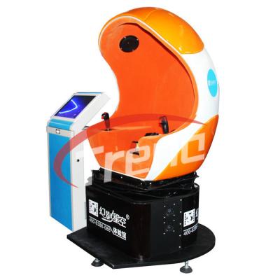 China Electric Egg Shape Oculus Rift 9D Cinema Simulator  Immersive 360 Degree Rotating for sale