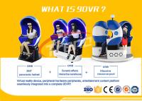 China Full Motion Virtual Reality Theme Park With Comfort Egg Cabin CE Approval for sale