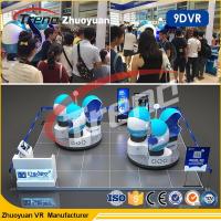China Attractive 360 Degree Theme Park  9D VR Simulator With HD 1080P Glasses for sale