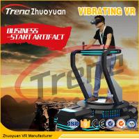 China Double Interactive 9D Virtual Reality Simulator With 360 Rotating Platform for sale