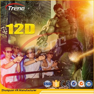 China Digital 7 dimensions cinema , 7d cinema theater With Leg Sweep effect for sale