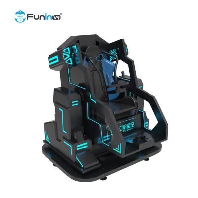China 500kg Capacity Virtual Reality Simulator Amusement Shooting Games Cool Mecha Shooting 9D Vr for sale