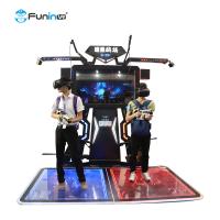 China Multiplayer 9D Virtual Reality Simulator FPS VR Walker Game Shooting Machine for sale