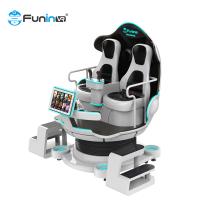 China Multiplayer Equipment 9D Virtual Reality Simulator Cinema 2 Player Vr Egg Chair for sale