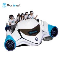 China 6 Seats 9D Vr Cinema Equipment Virtual Reality Games Roller Coaster Warship Machine for sale
