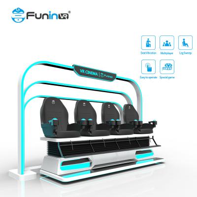 China FuninVR Amusement Equipment Vr Cinema Simulator 9d Virtual Reality Chair for sale