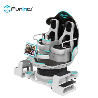 China Newest 9d Vr 2 Seats Egg 9D Virtual Reality Amusement Park Equipment for sale