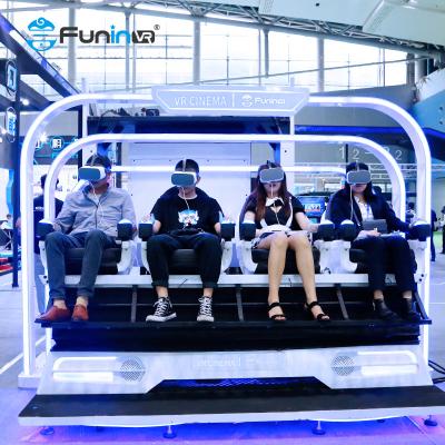 China 3KW 6 Seats Virtual Reality Machine Roller Coaster Vr Simulator 9d Cinema for sale