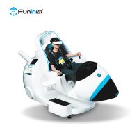 China Flying Game Machine 9D VR Flight Simulator Cockpit 180° Rotation 1 Player for sale