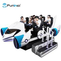 China 6 Seat 9d Cinema VR Game Machine Amusement Park Motion Chair for sale