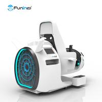 China Fiberglass 1.5 KW Virtual Reality Flying Simulator Flight Plane VR Game Machine for sale