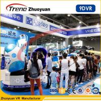 China 220v Virtual Reality Double 9D VR Cinema Single / Triple / Double Passenger CE for sale