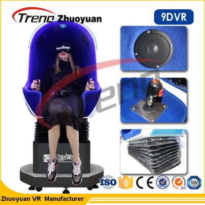 China 1.5KW Multiplayer Game Machine 9d Cinema Simulator With 360 Rotating Helmet for sale