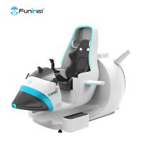 China Indoor Playground Airplane Flight 9D Virtual Reality Simulator 360 Vr Rotation for sale