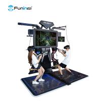China 0.8kw 9D VR Game Machine Shooting Simulator Multiplayer FPS Theme Park Equipment for sale