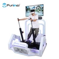 China SASO Indoor VR Skiing Space Walk Power Time Based Virtual Reality Experience for sale