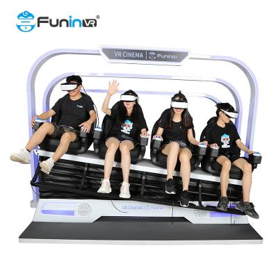 China Dynamic Seats 9D Virtual Reality Cinema 400KG Load Bearing for sale