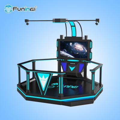 China 30PCS Movie VR Space Walk With 100KGS Rated Load Electric Crank Platform for sale
