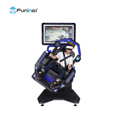 China AC220V 1.2KW Virtual Reality Simulator 9D VR Chair And VR Headset for sale