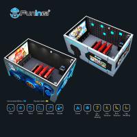 China 3D Screen Interactive Motion Race Simulator Games Customizable Color Shape for sale